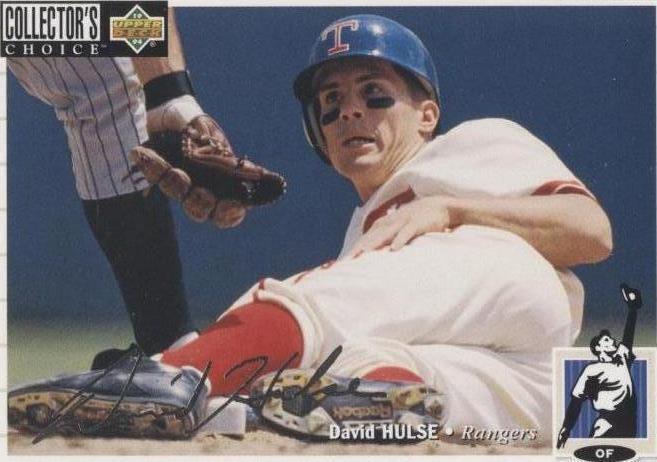 1994 Upper Deck Collector's Choice - David Hulse #142 Silver Foil ...