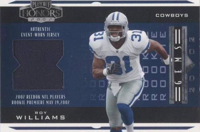 2002 Playoff Honors - Rookie Gems Roy Williams #231 /650 (MEM, RC) for ...