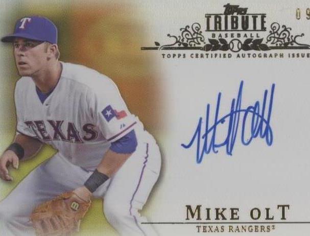 2013 Topps Tribute - Autograph Mike Olt #TA-MO Gold /15 (AU, RC) for ...