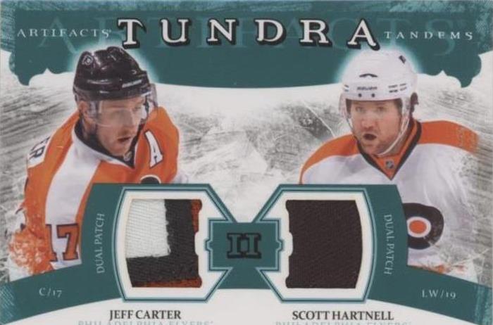 2011-12 Upper Deck Artifacts - Tundra Tandems Dual Jerseys Green ...