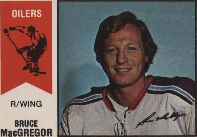 1974-75 O-Pee-Chee WHA - Bruce MacGregor #2 for sale online | eBay