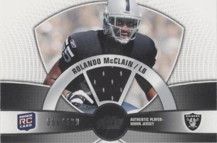 2010 Topps Prime - Prime Rookie Relics Rolando McClain #PRR-RM /420 ...