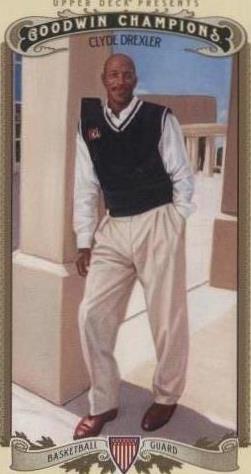 2012 Upper Deck Goodwin Champions - Clyde Drexler #90 Minis for sale ...