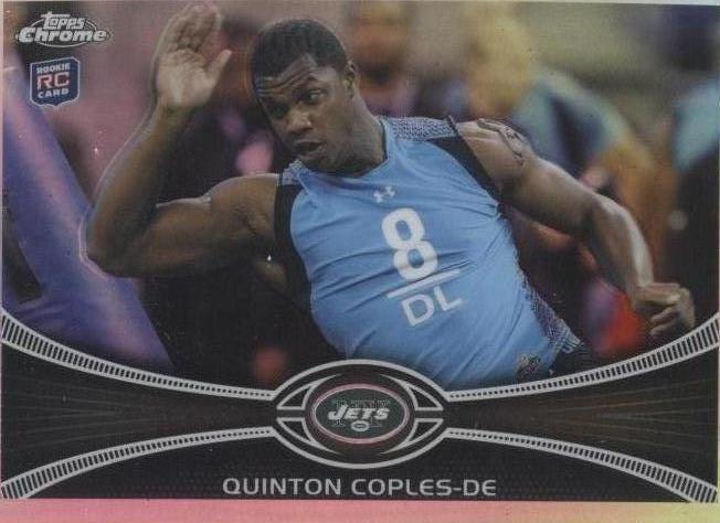 2012 Topps Chrome - Quinton Coples #122 Refractor (RC) for sale online ...