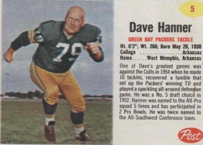 1962 Post - Dave Hanner #5 for sale online | eBay