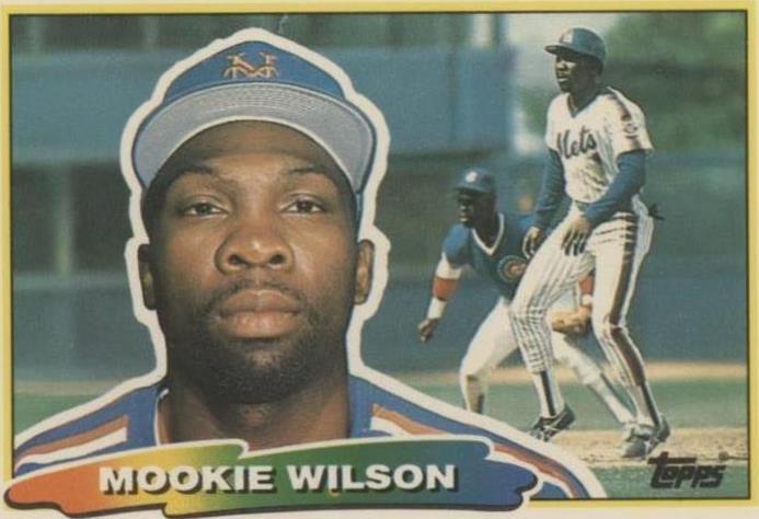 1988 Topps Big - Mookie Wilson #182 D* on Back for sale online | eBay