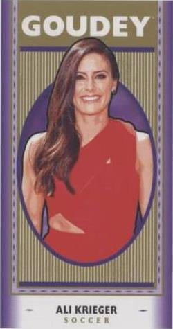2019 Upper Deck Goodwin Champions - Goudey Mini #G17 Ali Krieger for ...