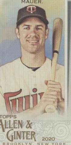 2020 Topps Allen & Ginter's - Joe Mauer #20 Mini A&G Back for sale ...