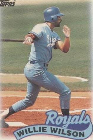 1989 Topps League Leaders Minis - #56 Willie Wilson for sale online | eBay