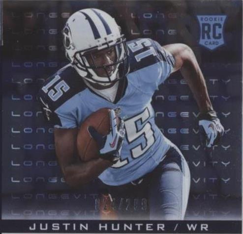 2013 Panini Rookies & Stars - Justin Hunter #215 Longevity Parallel ...