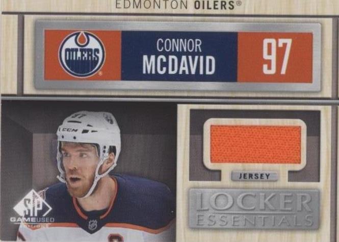 2019-20 Upper Deck SP Game Used - Locker Essentials #LE-CM Connor ...