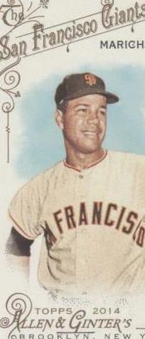 2014 Topps Allen & Ginter's - Mini #256 Juan Marichal for sale online ...