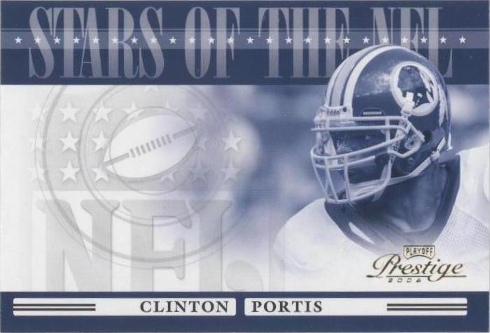 2006 Playoff Prestige - Stars of the NFL #NFL-14 Clinton Portis for ...
