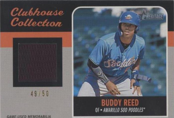 2019 Topps Heritage Minor League Edition - Clubhouse Collection Relics ...