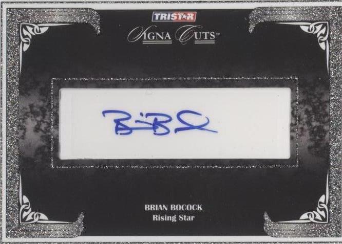 2008 TRISTAR Signa Cuts Cut Autographs - Brian Bocock (AU, RC) for sale ...