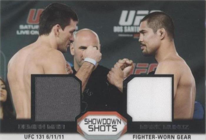 2011 Topps UFC Moment of Truth - Showdown Shots Duals Relics #SSDR-MM ...