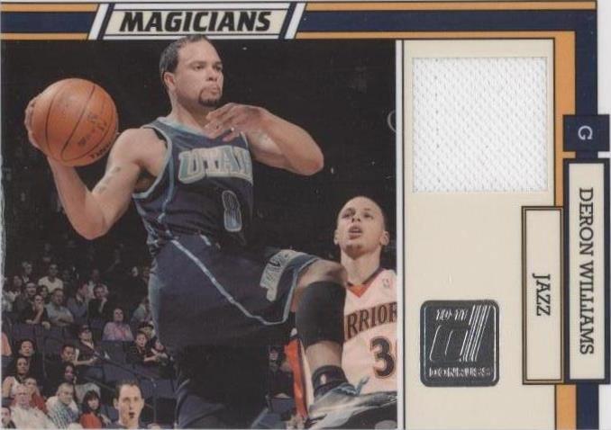 2010-11 Donruss - Magicians Materials #4 Deron Williams /299 (MEM) for ...