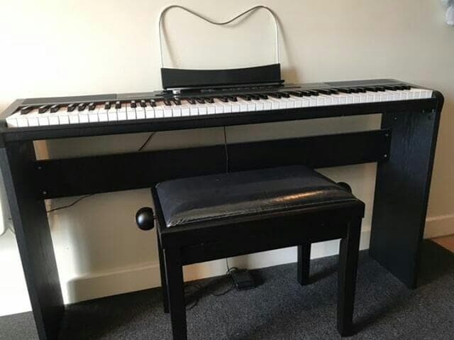 Thomann SP-320 Digital Piano Bundle (Keyboard, Stand, Piano Bench ...