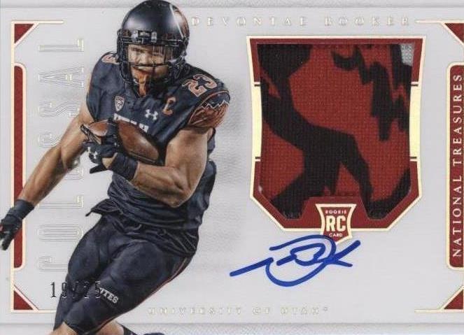2016 Panini National Treasures Collegiate - Materials Signatures Devontae Booker #221 Colossal ...