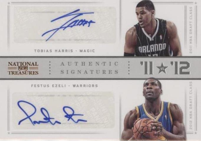 2012-13 Panini National Treasures - '11 vs '12 Signatures #87 Tobias ...
