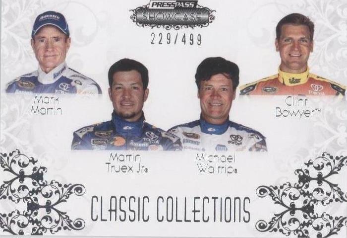 2012 Press Pass Showcase - Classic Collections Martin Truex Jr., Mark ...