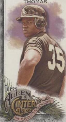 2022 Topps Allen & Ginter - Frank Thomas #9 Mini for sale online | eBay