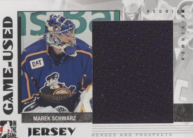 2007-08 In the Game Heroes and Prospects - Game-Used Jersey #GUJ-34 ...