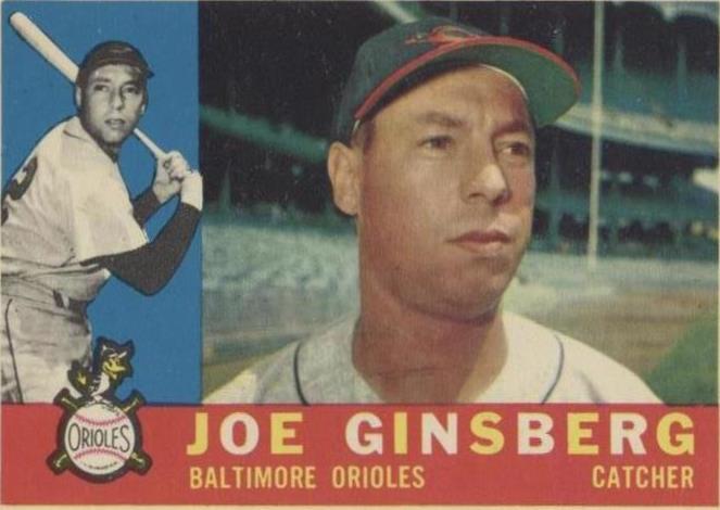 1960 Topps - #304 Joe Ginsberg for sale online | eBay