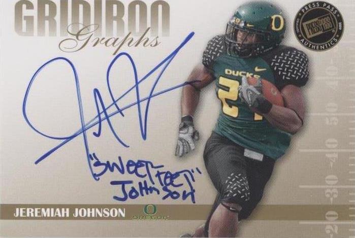 2009 Press Pass Signature Edition - Gridiron Graphs Gold Inscriptions # ...