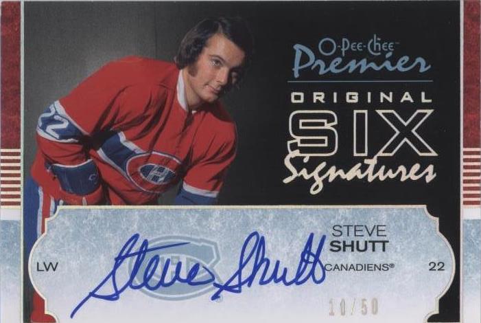 2007-08 O-Pee-Chee Premier - Original Six Signatures Silver #O6-SS ...