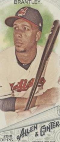 2018 Topps Allen & Ginter - Mini A&G Back #231 Michael Brantley for ...