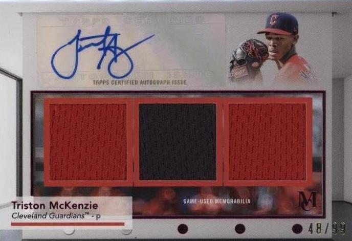 2024 Topps Museum Collection - Single-Player Signature Swatches Triple ...