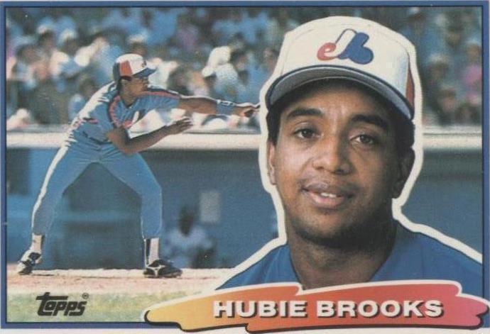 1988 Topps Big - Hubie Brooks #81 C*D* on Back for sale online | eBay