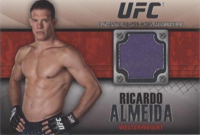 2011 Topps UFC Title Shot - Fighter Relics #FR-RA Ricardo Almeida (MEM ...