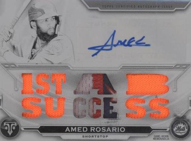 2019 Topps Triple Threads - Autograph Relics Printing Plate Black #TTAR ...