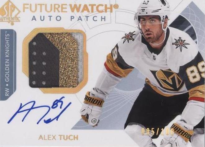 2017-18 SP Authentic - Autographed Future Watch Alex Tuch #119 Limited ...