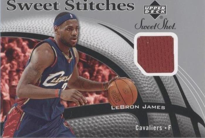 2006-07 Upper Deck Sweet Shot - Sweet Stitches Memorabilia LeBron James ...