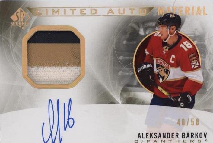 2020-21 SP Authentic - Limited Autograph Material 2022-23 SP Authentic ...