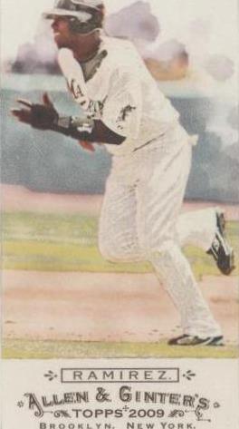 2009 Topps Allen & Ginter's - Hanley Ramirez #39 Mini Allen & Ginter ...