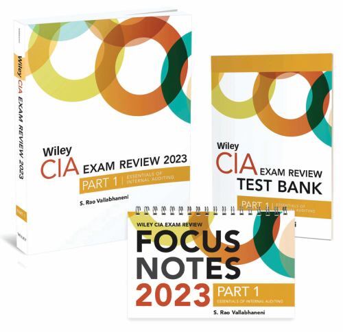 Wiley CIA 2023 Part 1: Exam Review + Test Bank + Focus Notes ...