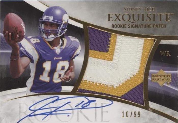 2007 Upper Deck Exquisite Collection - Rookie Signature Patch Sidney ...