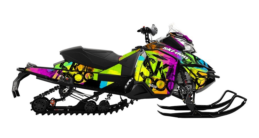 Find NG RACING SKI-DOO REV XM SUMMIT SNOWMOBILE SLED GRAPHIC KIT WRAP ...