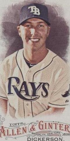 2016 Topps Allen & Ginter - Corey Dickerson #47 Mini Allen & Ginter ...