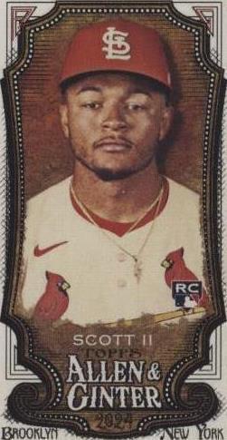 2024 Topps Allen & Ginter - Victor Scott II #217 Mini (RC) for sale ...
