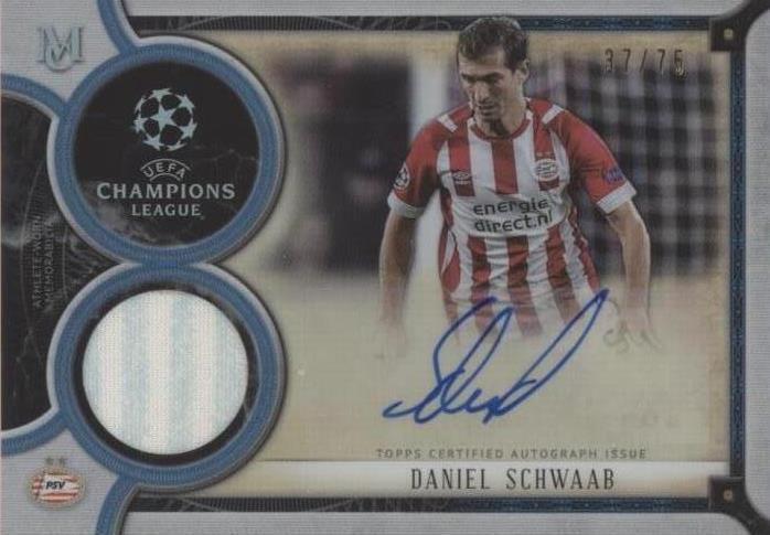 2018-19 Topps Museum Collection UCL - Museum Autograph Relics Daniel ...