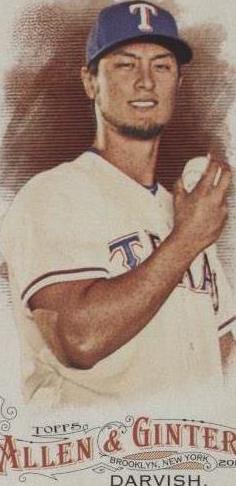 2016 Topps Allen & Ginter - Mini Allen & Ginter Back #306 Yu Darvish ...