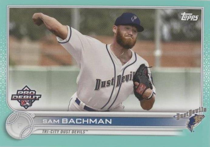 2022 Topps Pro Debut - Aqua #PD-17 Sam Bachman /75 (RC) for sale online ...