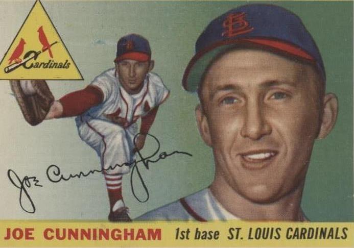 1955 Topps - #37 Joe Cunningham (RC) for sale online | eBay