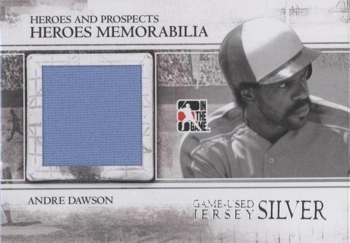 2011 In the Game Heroes and Prospects - Heroes Memorabilia Andre Dawson ...