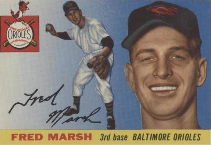 1955 Topps - #13 Fred Marsh for sale online | eBay